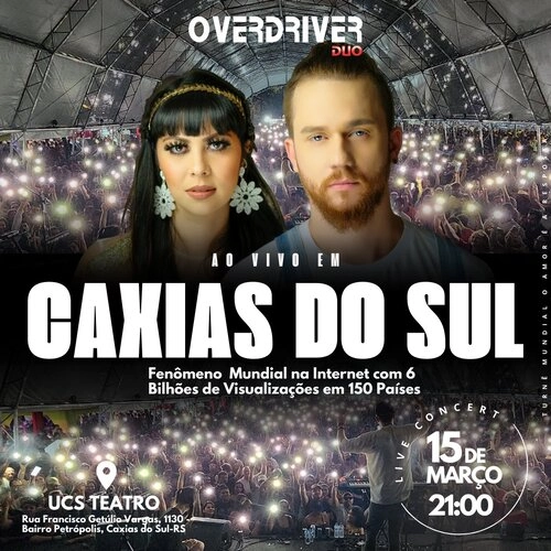 SHOW OVERDRIVER DUO - CAXIAS DO SUL