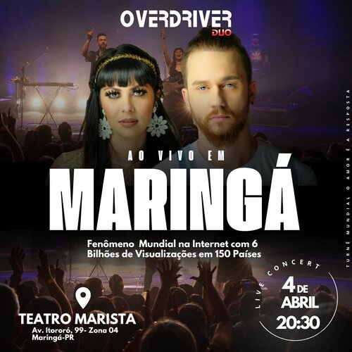 SHOW OVERDRIVER DUO - MARINGÁ