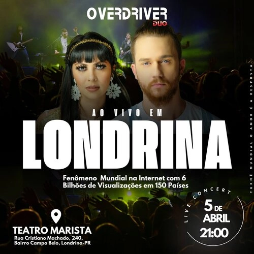 SHOW OVERDRIVER DUO - LONDRINA