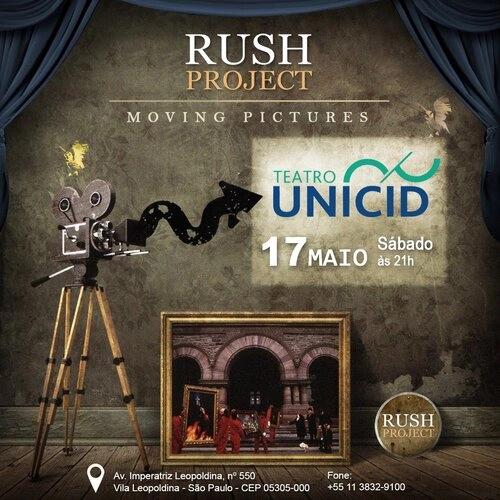 Rush Project: Um Tributo ao Legado do Rush no Teatro UNICID
